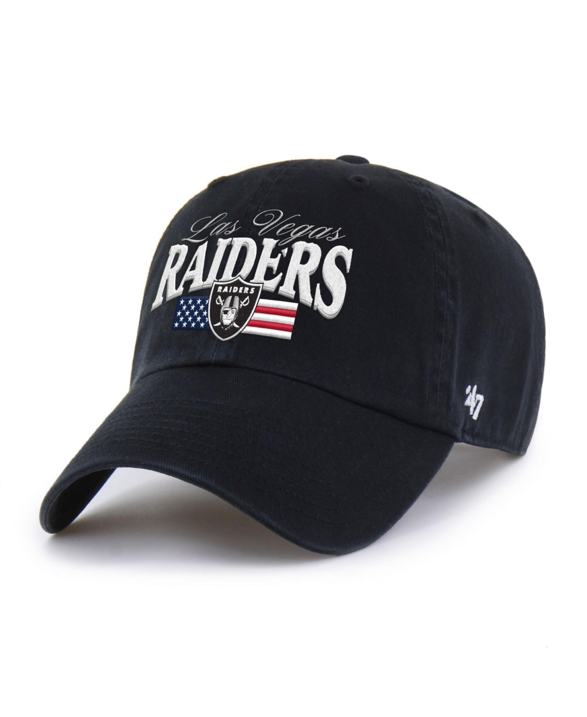 Click here for 47 Brand Mens Black Las Vegas Raiders American Fla... prices