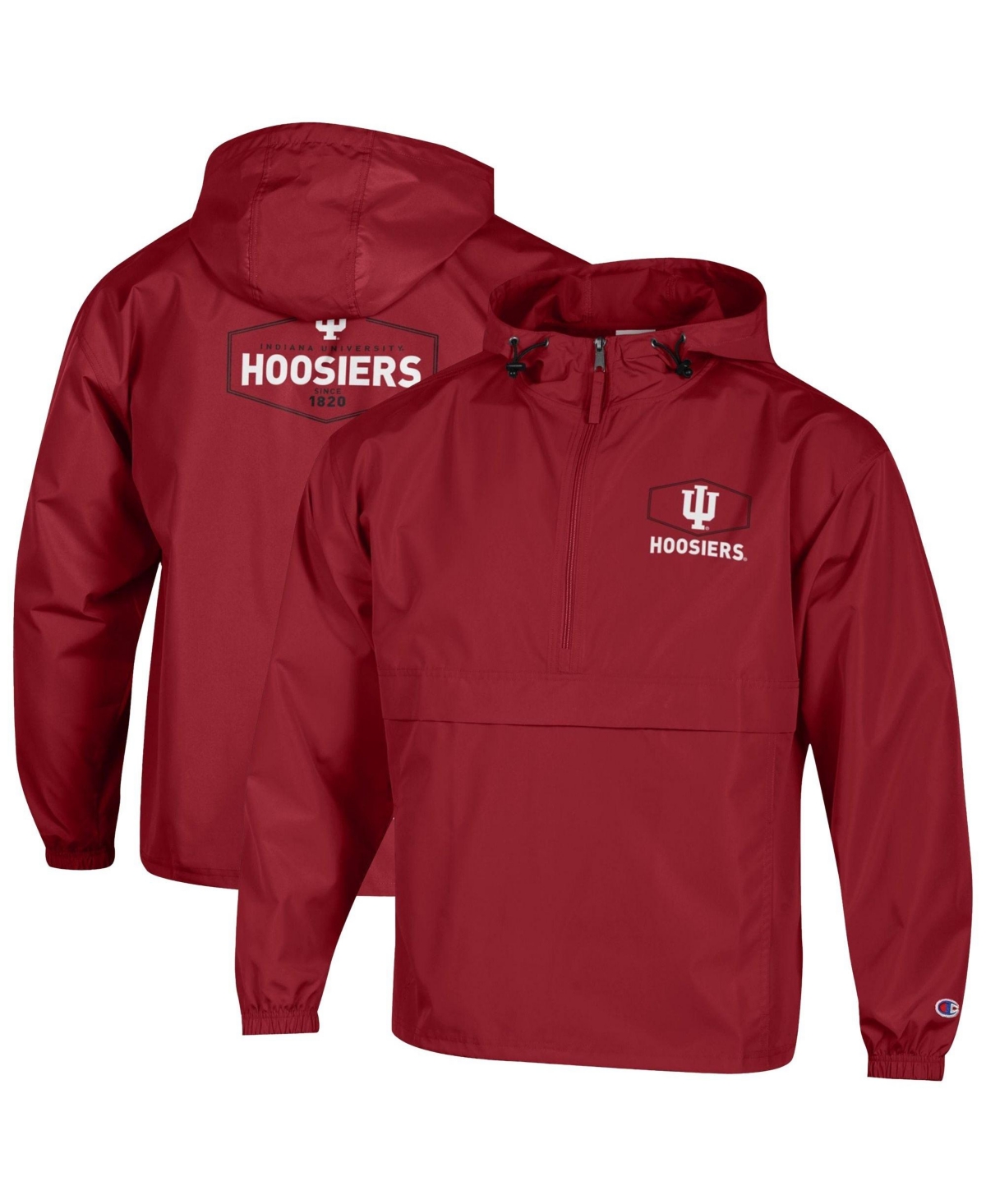 Click here for Champion Mens Crimson Indiana Hoosiers Delay Packa... prices