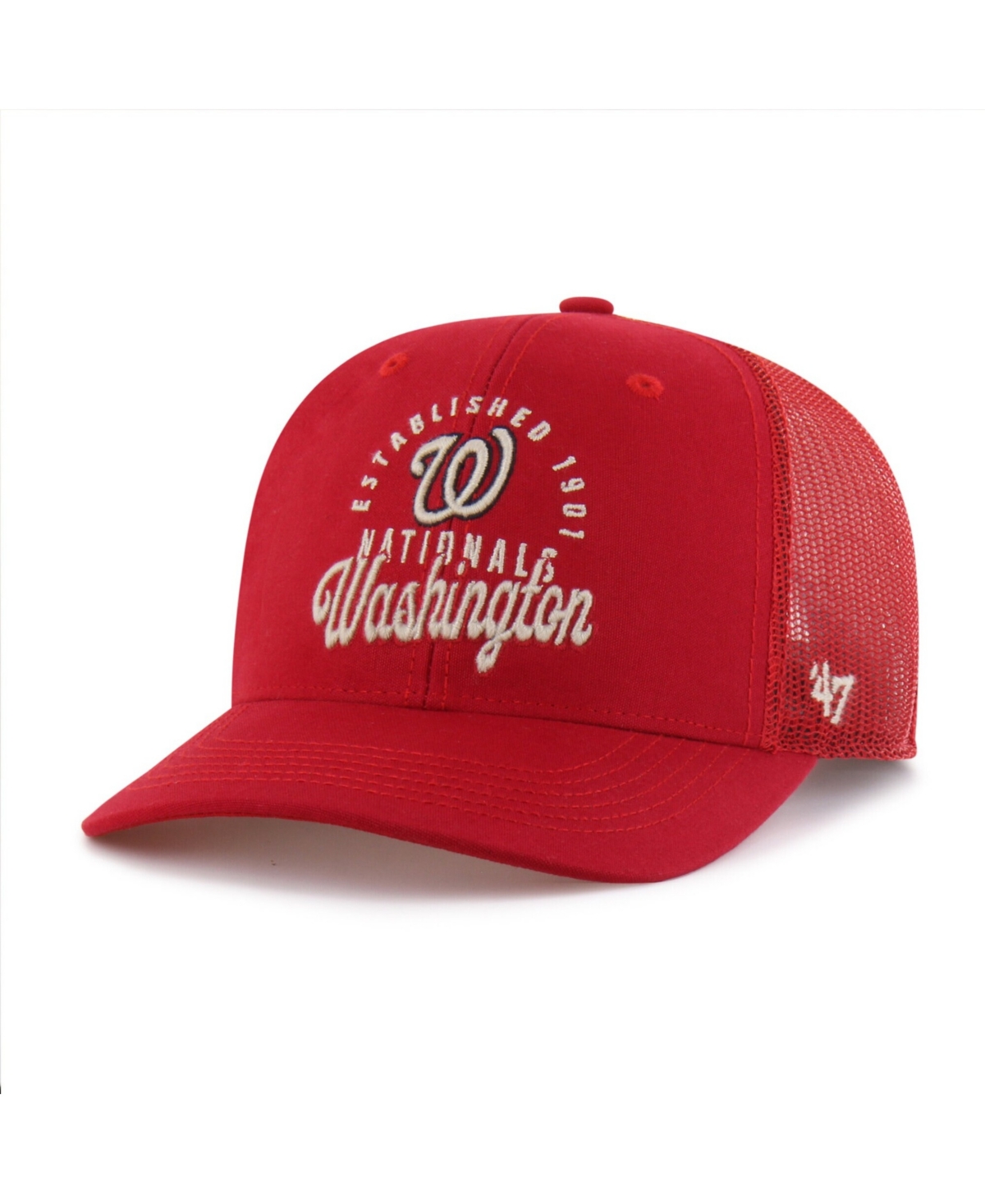 Click here for 47 Brand Mens Red Washington Nationals Pitstop Tru... prices