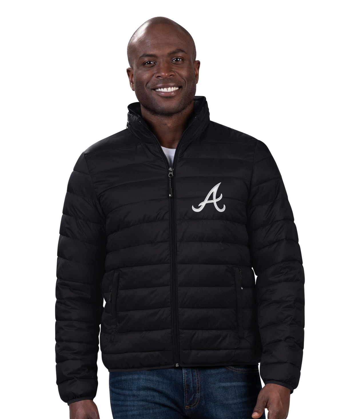 Click here for G-iii Sports by Carl Banks Mens Black Atlanta Brav... prices