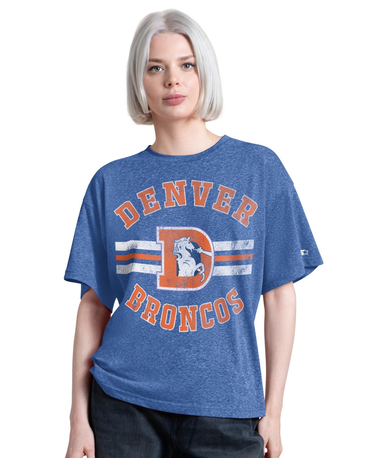 Click here for Starter Womens Denver Broncos Jump Shot Vintage Bo... prices