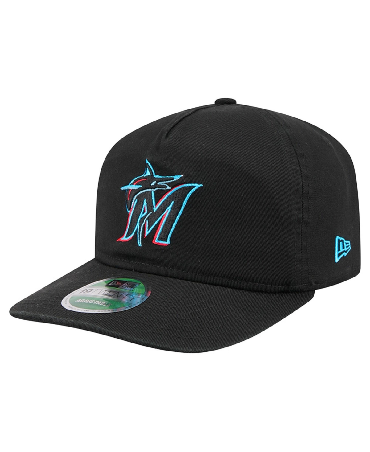Click here for New Era Mens Black Miami Marlins Team 19TWENTY Adj... prices