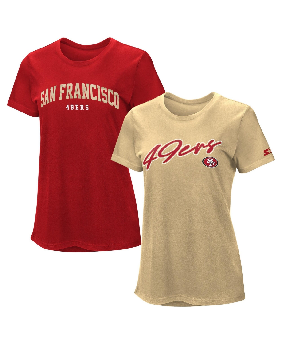 Click here for Starter Womens Scarlet/Gold San Francisco 49ers Co... prices