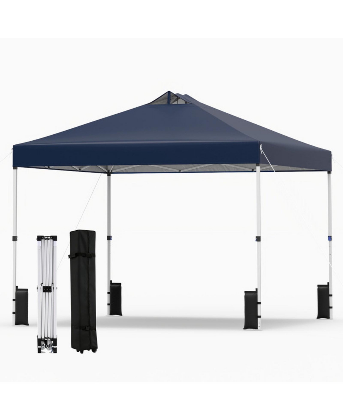 Click here for Gouun 10 x 10 ft Pop-Up Canopy Tent with Wheeled S... prices