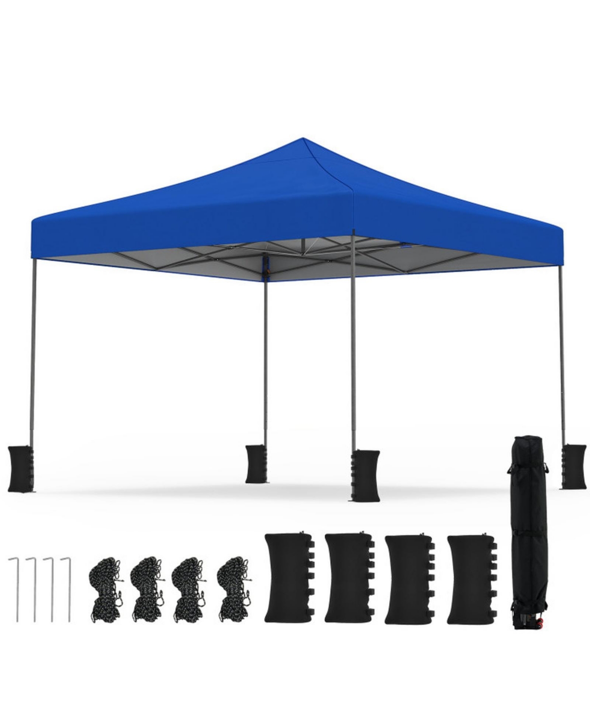 Click here for Gouun 9.5 x 9.5 feet Pop-Up Canopy Tent with Adjus... prices