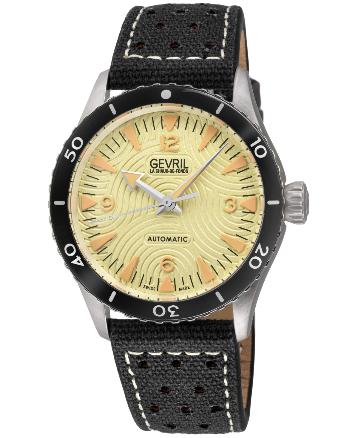 Click here for Gevril Mens Swiss Made Franklin Swiss Automatic It... prices
