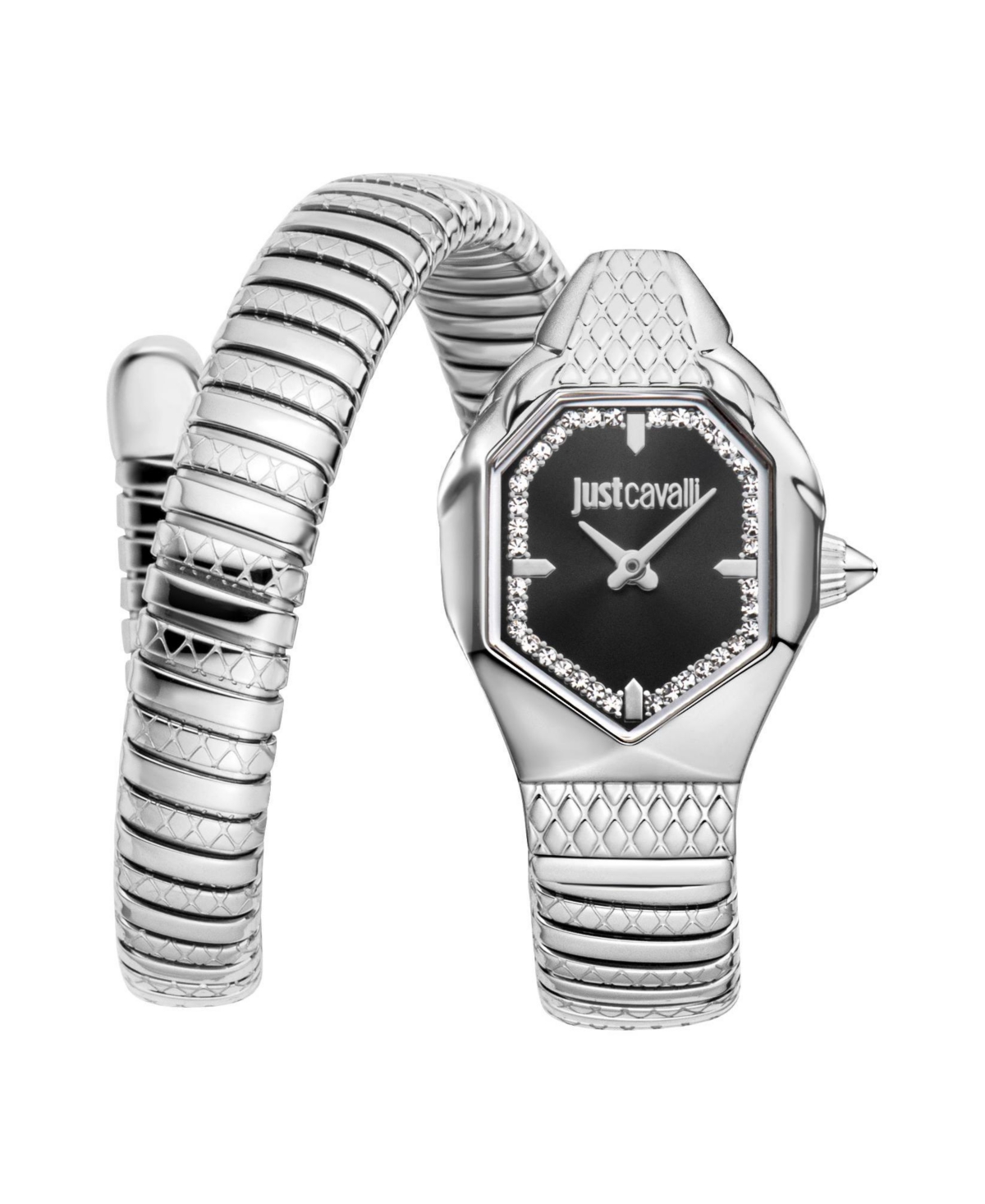 Click here for Just Cavalli Womens Aria Quartz Stainless Steel Br... prices
