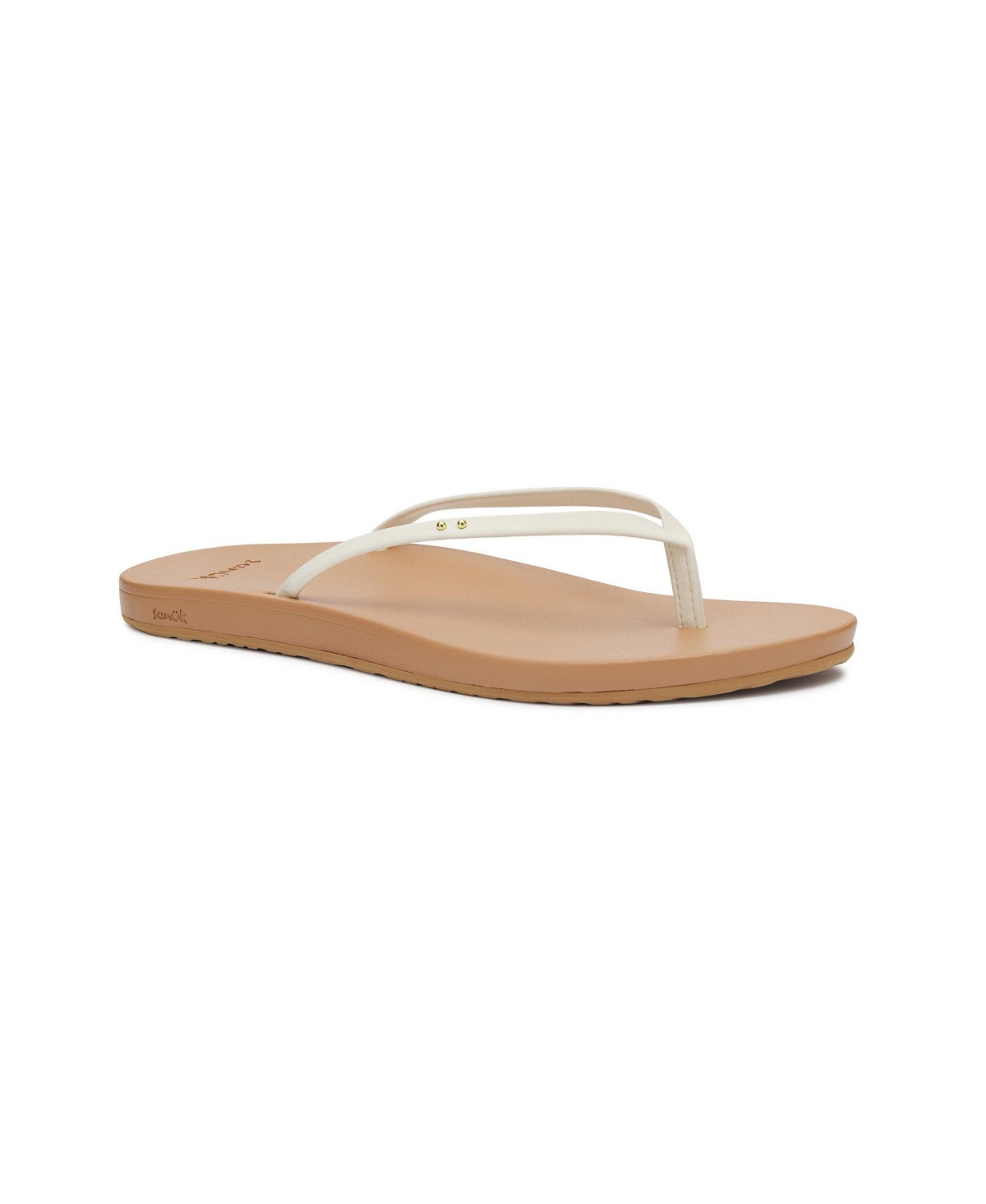 Click here for Sanuk Womens Polly - Sandals - White / tan prices