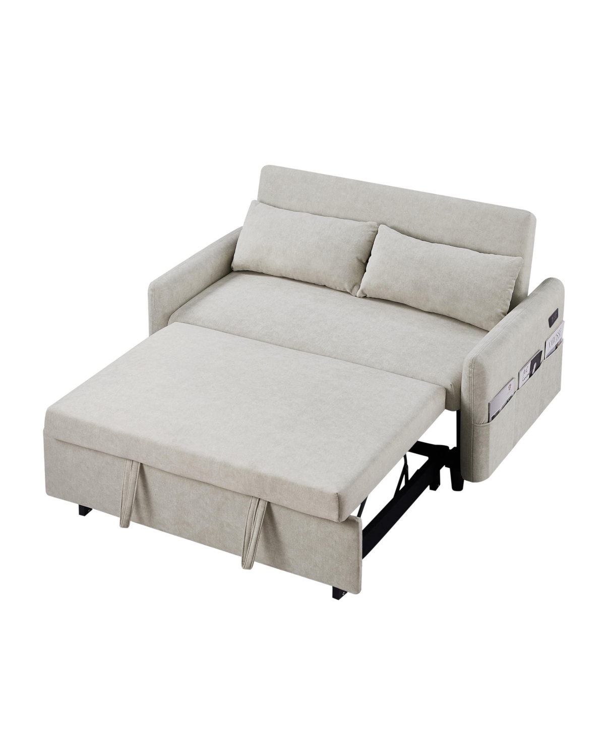Click here for Clihome Pull Out Sleep Sofa Bed Loveseats Sofa wit... prices
