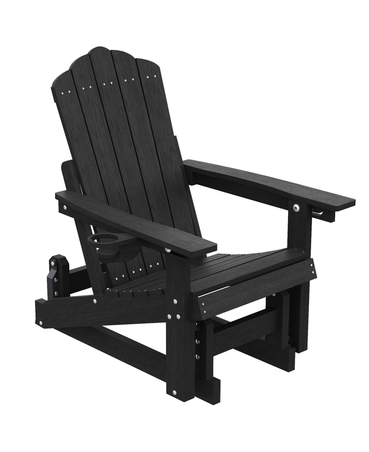 Click here for Sonkuki 2Pcs Hdpe Glider Adirondack Chair w/3-Posi... prices