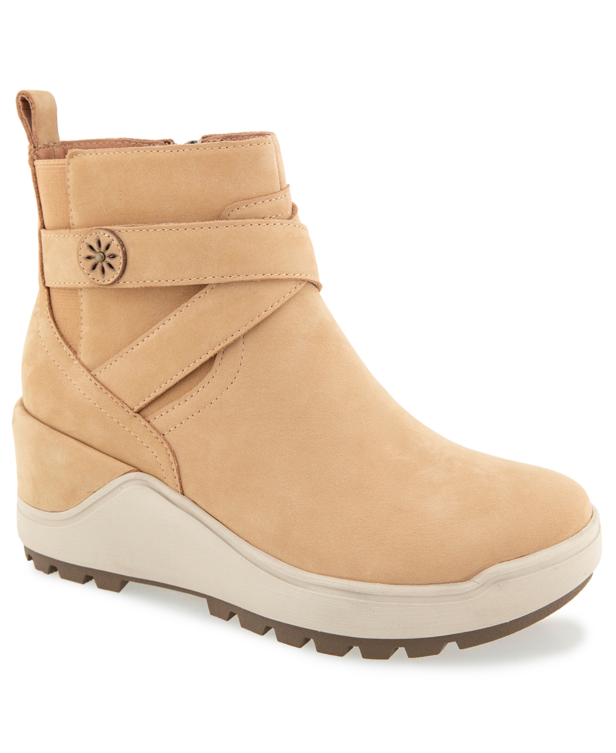 Click here for Jambu Womens Pattie Round Toe Ankle Booties - Tan prices