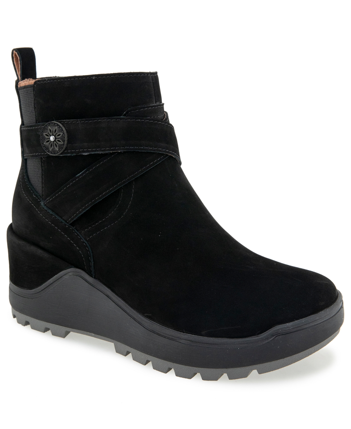Click here for Jambu Womens Pattie Round Toe Ankle Booties - Blac... prices