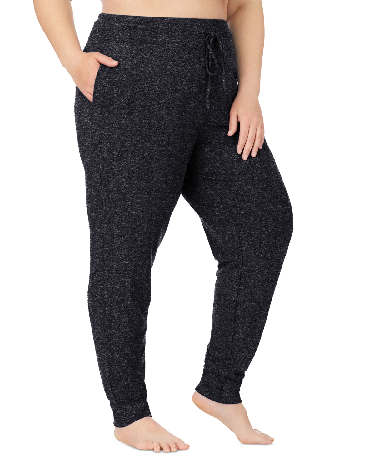 Click here for Cuddl Duds Plus Size SoftKnit Jogger Sweater-Knit... prices
