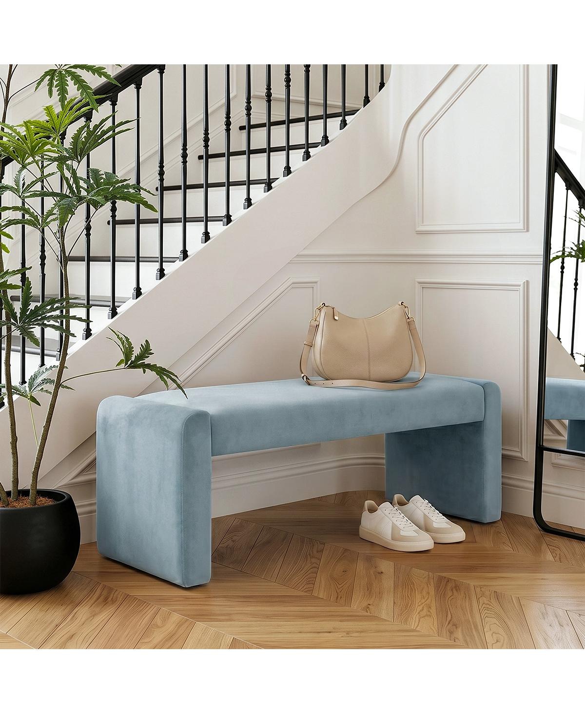 Click here for 47" Velvet Benches Look  Velvet Waterfall Uph... prices
