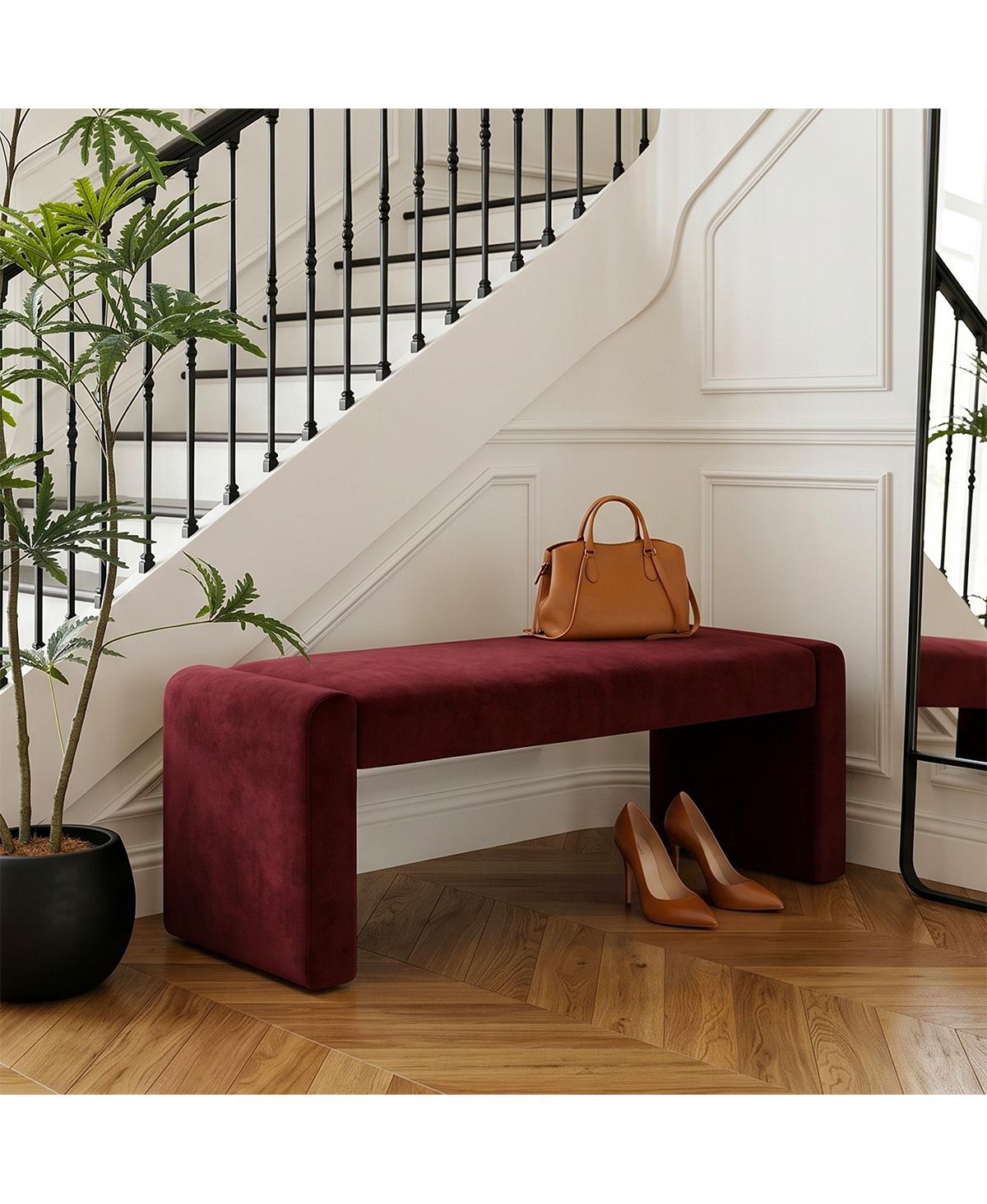 Click here for 47" Velvet Benches Look  Velvet Waterfall Uph... prices