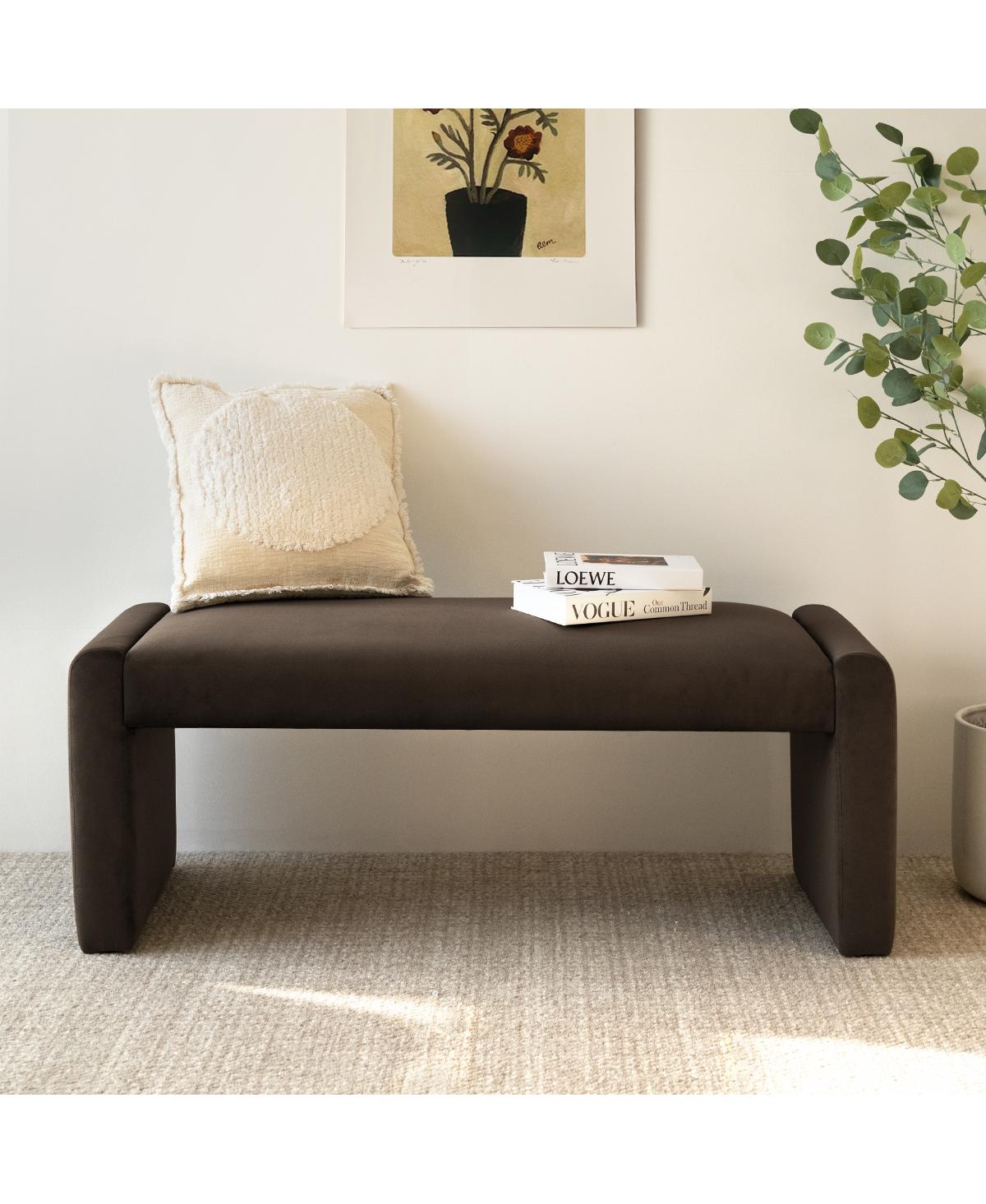 Click here for 47" Velvet Benches Look  Velvet Waterfall Uph... prices
