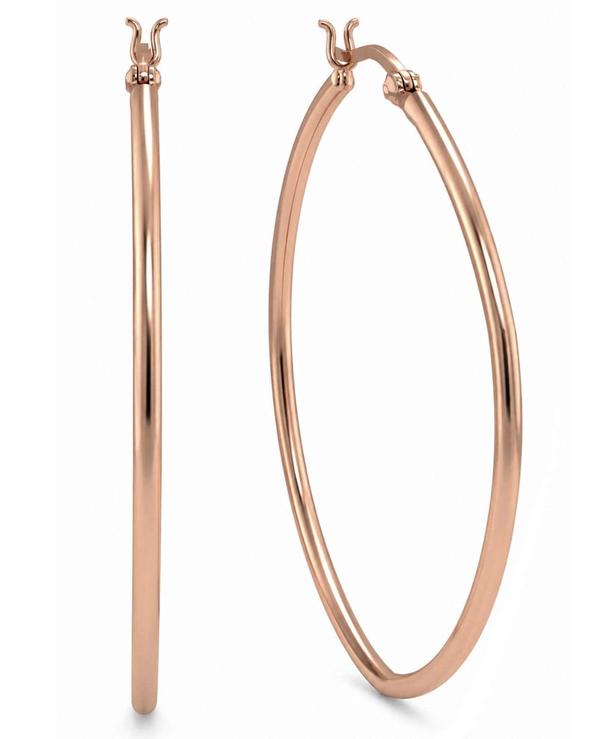 Click here for And Now This Large Rose Gold Plated Polished Oval... prices