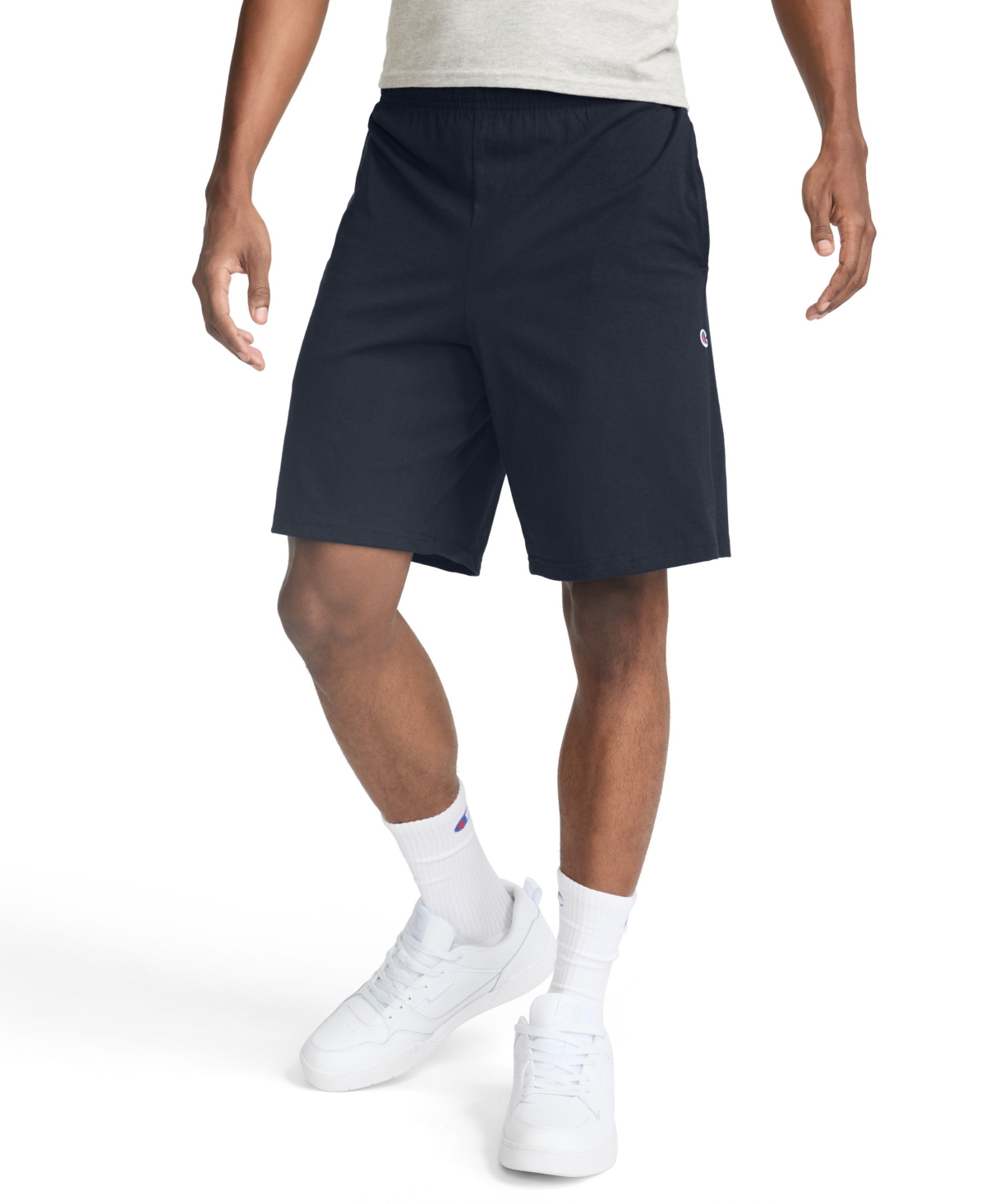 Click here for Champion Mens 9 Jersey Shorts - Navy prices