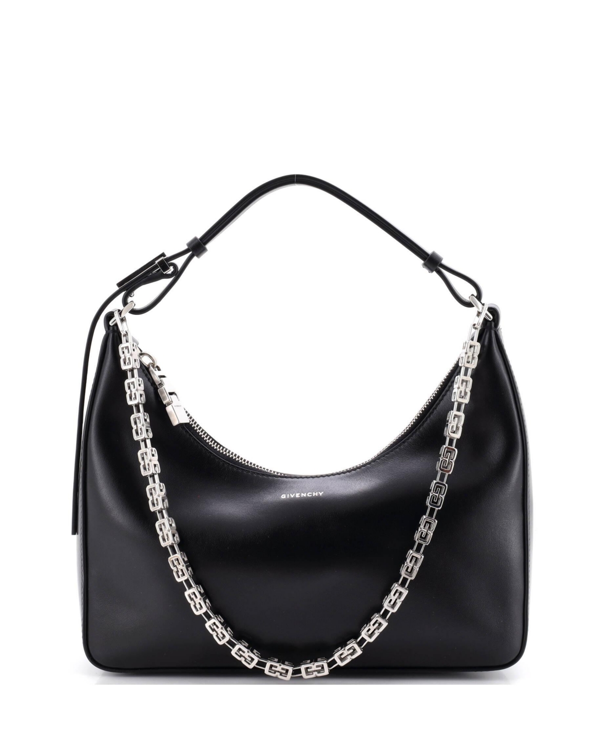 Click here for Pre-Owned Givenchy Small Moon Cut Out Bag Leather... prices