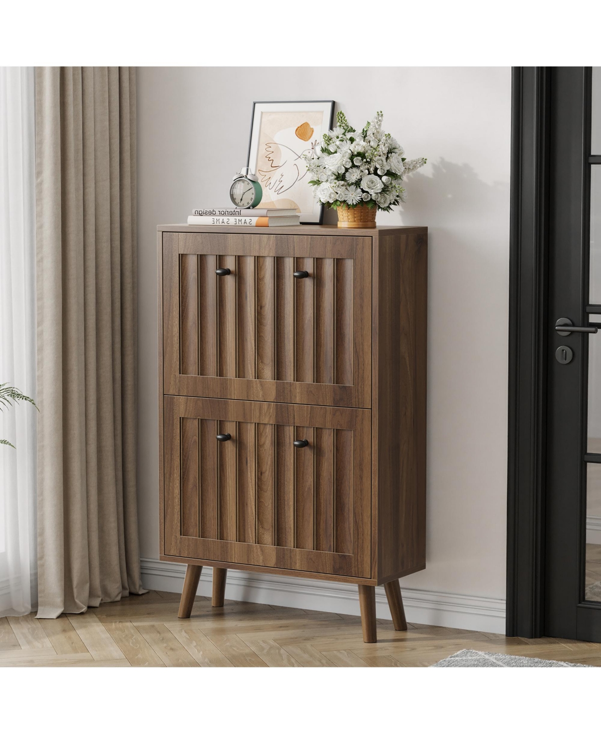 Click here for Boyel Living 23.6-Inch Mid-Century Modern Shoe Cab... prices