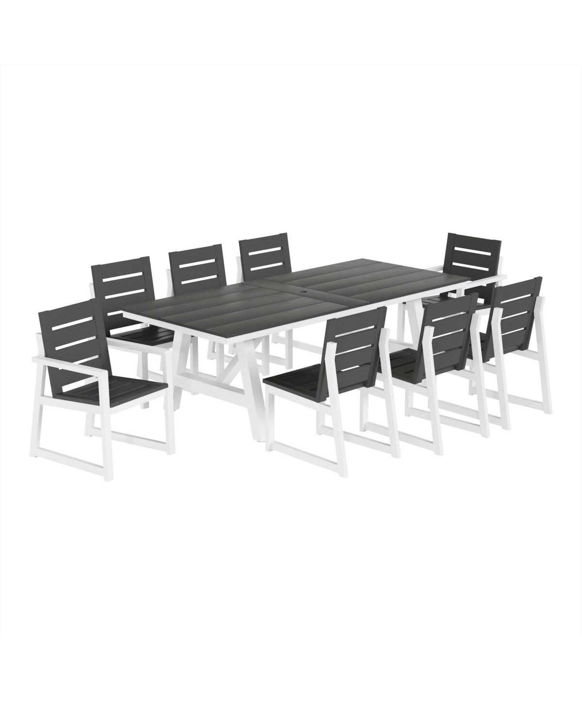 Click here for WestinTrends 9-Piece Hdpe Outdoor Furniture Patio... prices