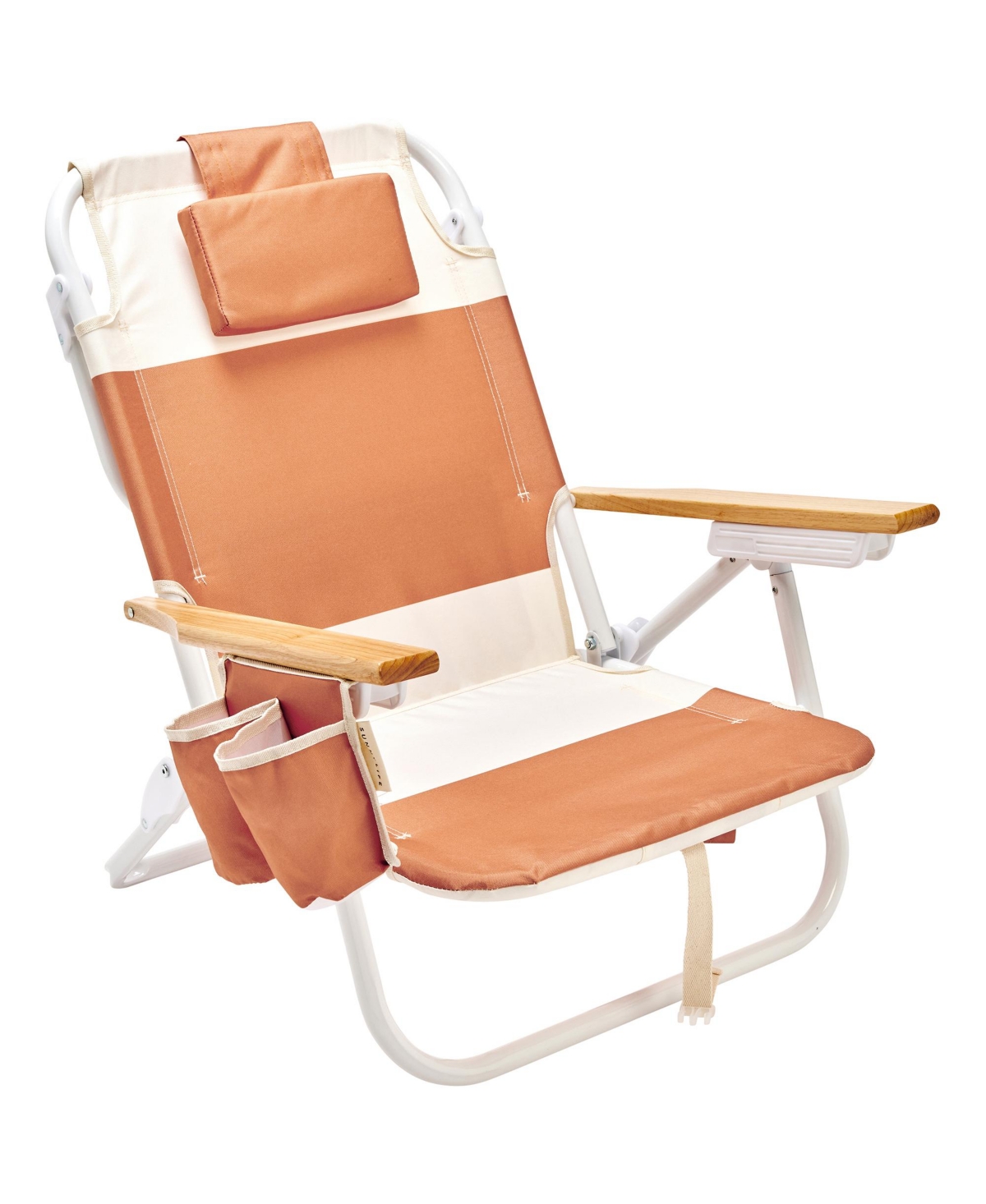 Click here for SUNNYLiFE Deluxe Beach Chair: Tierra Clay Block prices
