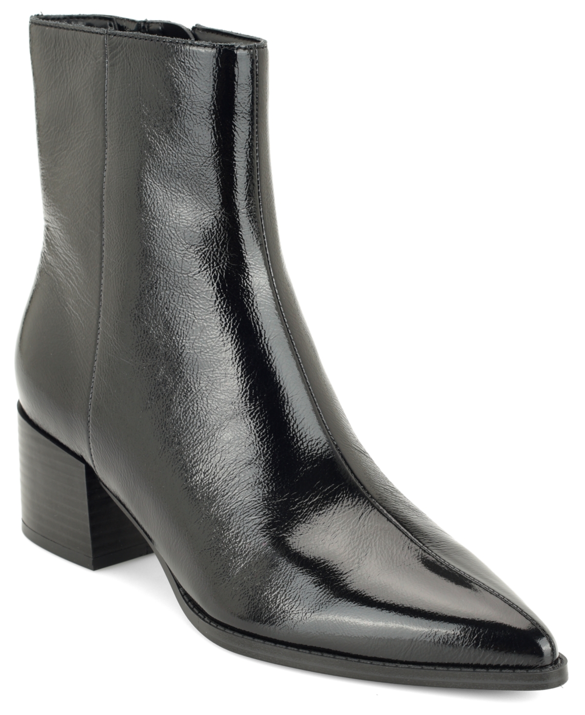 Click here for Nine West Womens Becky Pointed Toe Block Heel Boot... prices