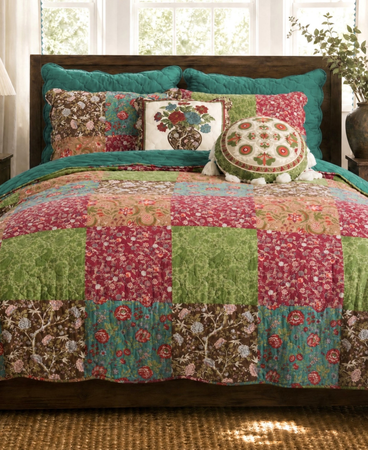 Click here for Greenland Home Fashions Danica Reversible 2-Piece... prices