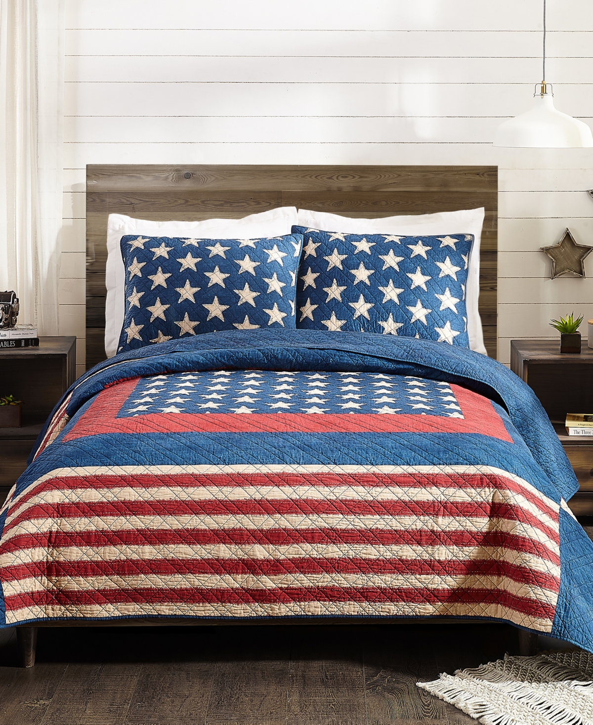 Click here for Modern Heirloom Americana Patch 3-Piece Quilt Set... prices