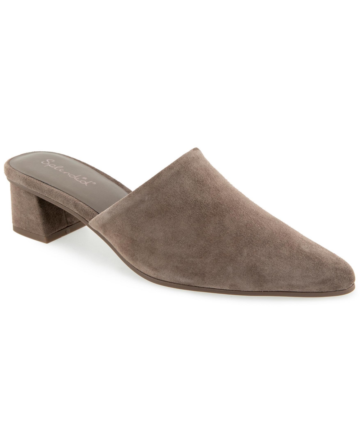 Click here for Splendid Womens Lorelei Heeled Mule - Taupe grey prices