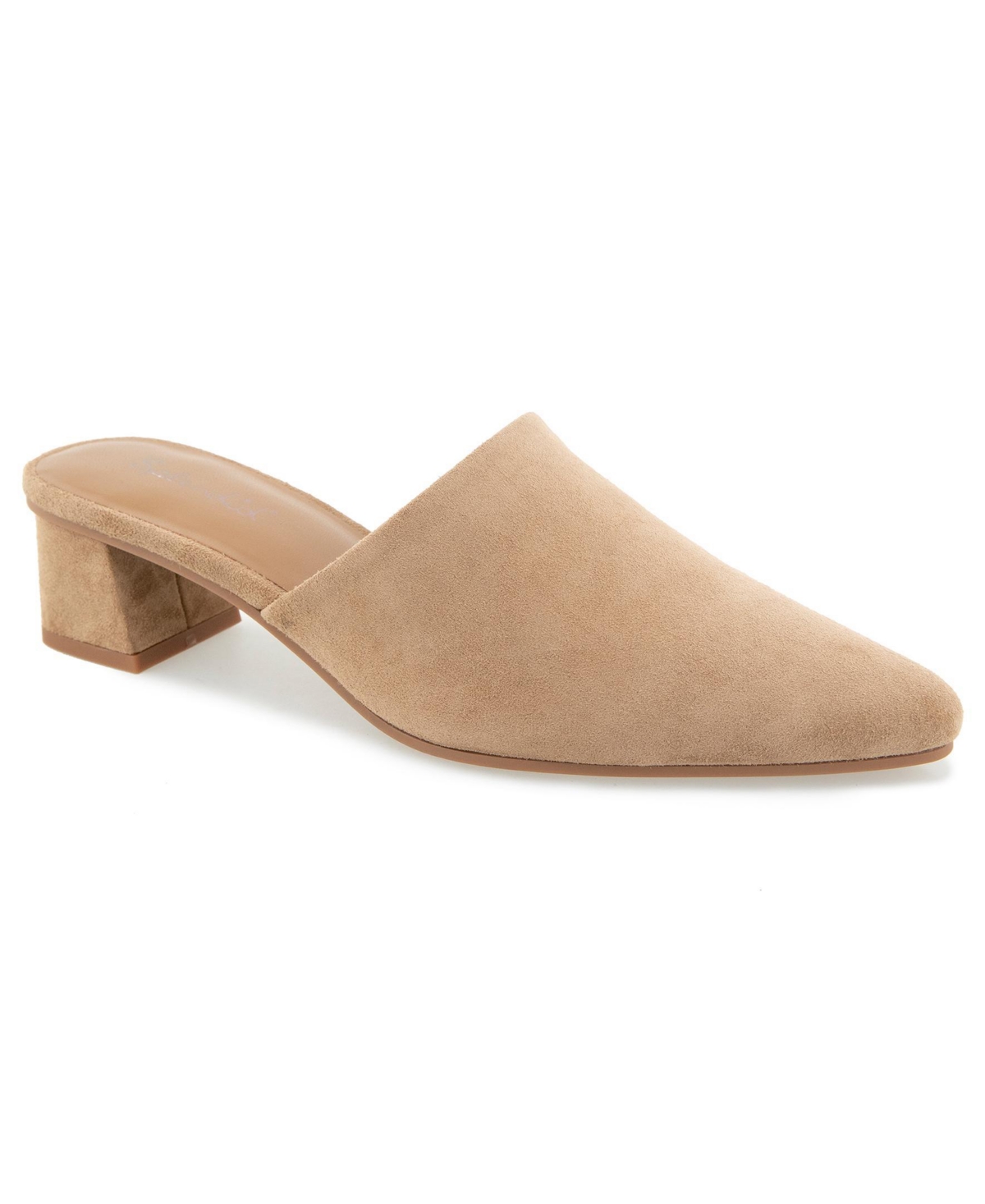 Click here for Splendid Womens Lorelei Heeled Mule - Golden brown prices