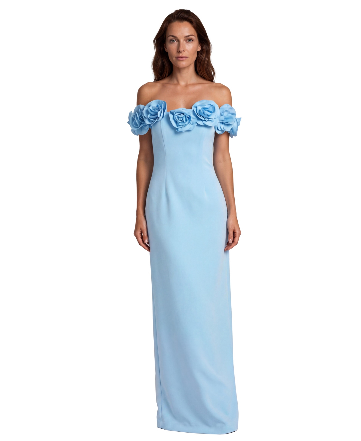 Click here for Rene Ruiz Occasion Womens Off The Shoulder 3D Flor... prices