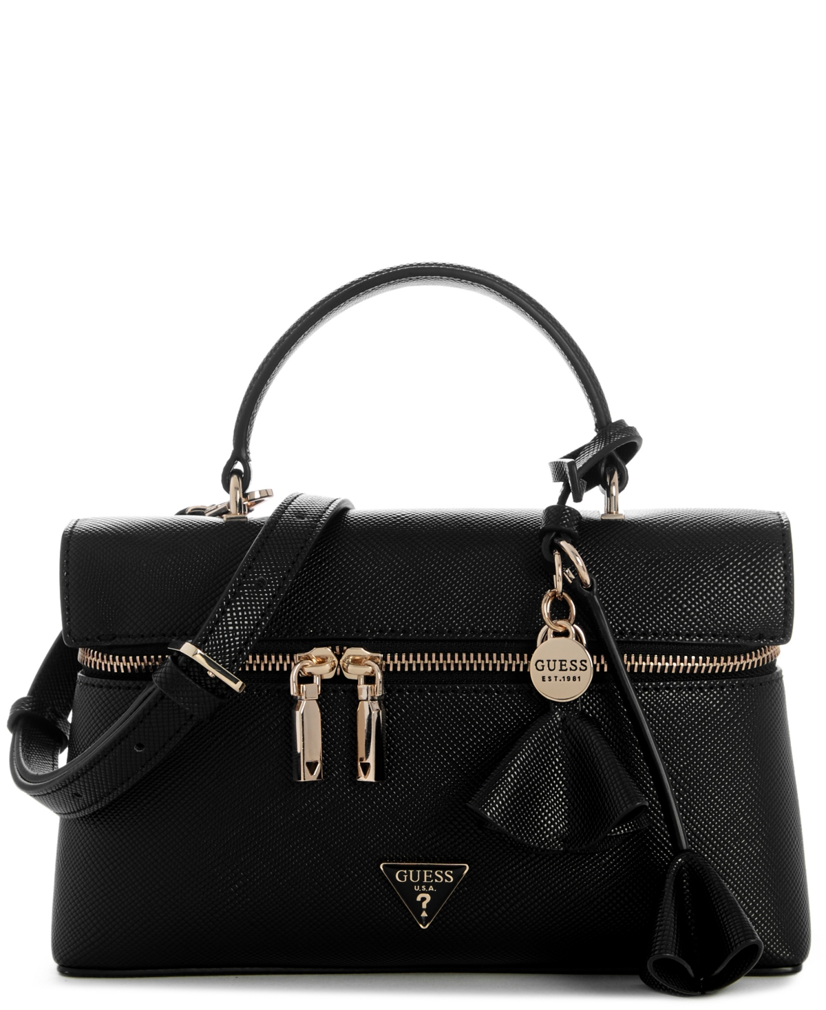 Click here for Guess Danielle Canister Small Crossbody Handbag -... prices