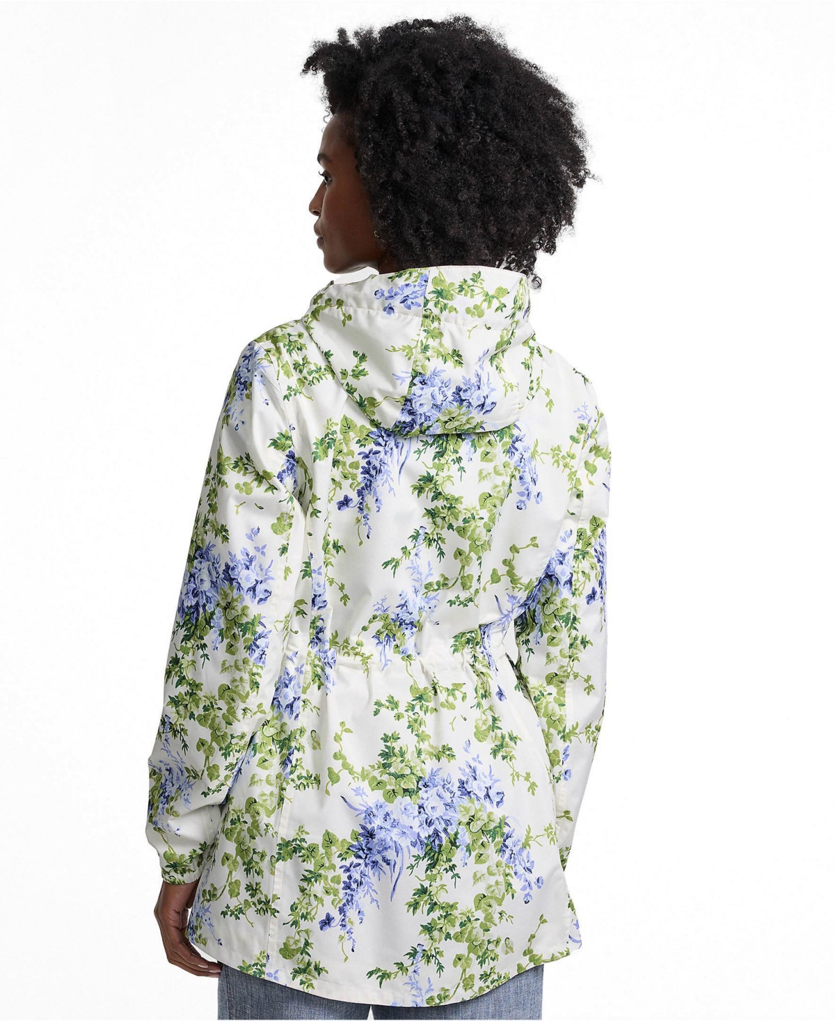 Click here for Lands End Womens Print Waterproof Hooded Packable... prices