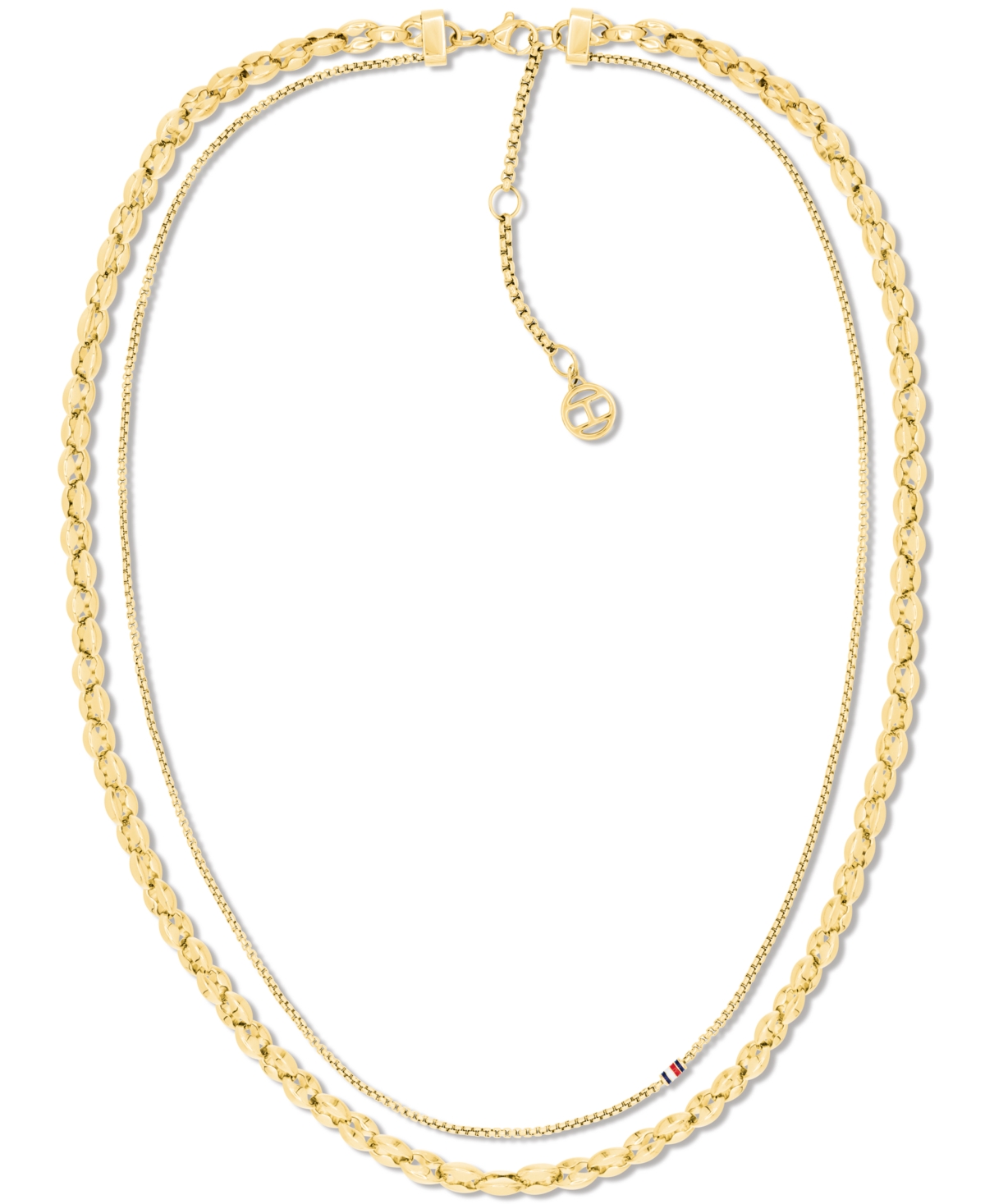 Click here for Tommy Hilfiger Womens Layering Sets Gold-Tone Stai... prices