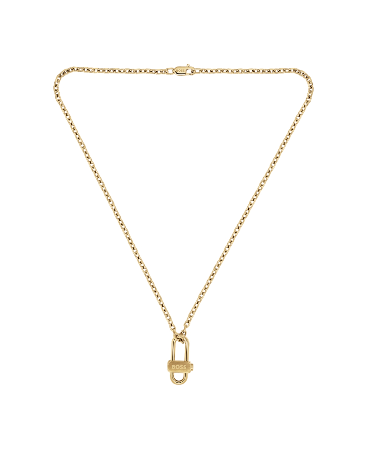Click here for Hugo Boss Mens Ventoux Ionic Plated Thin Gold Stee... prices
