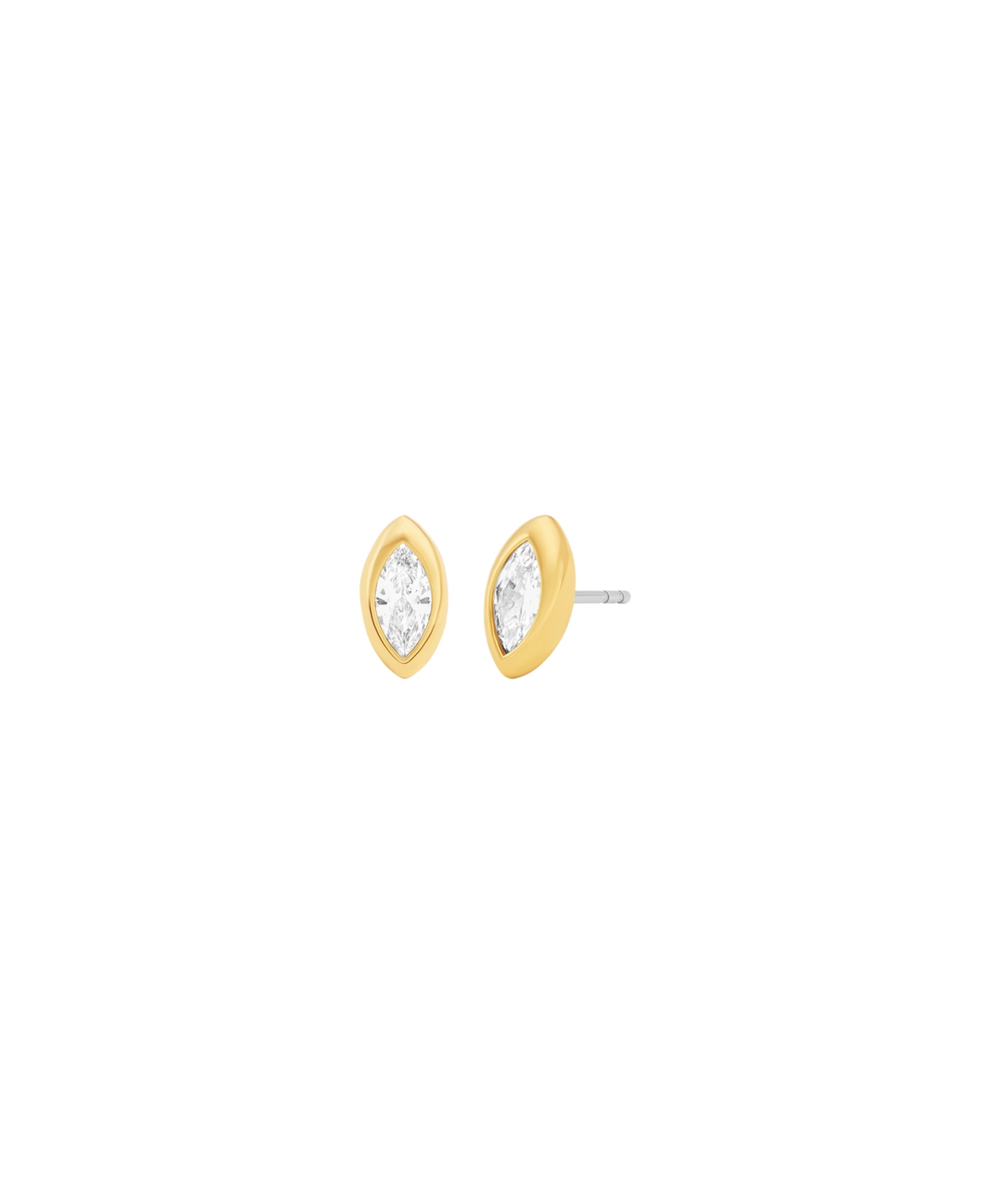 Click here for Michael Kors Bezel-Set Marquise Stud Earrings - Go... prices