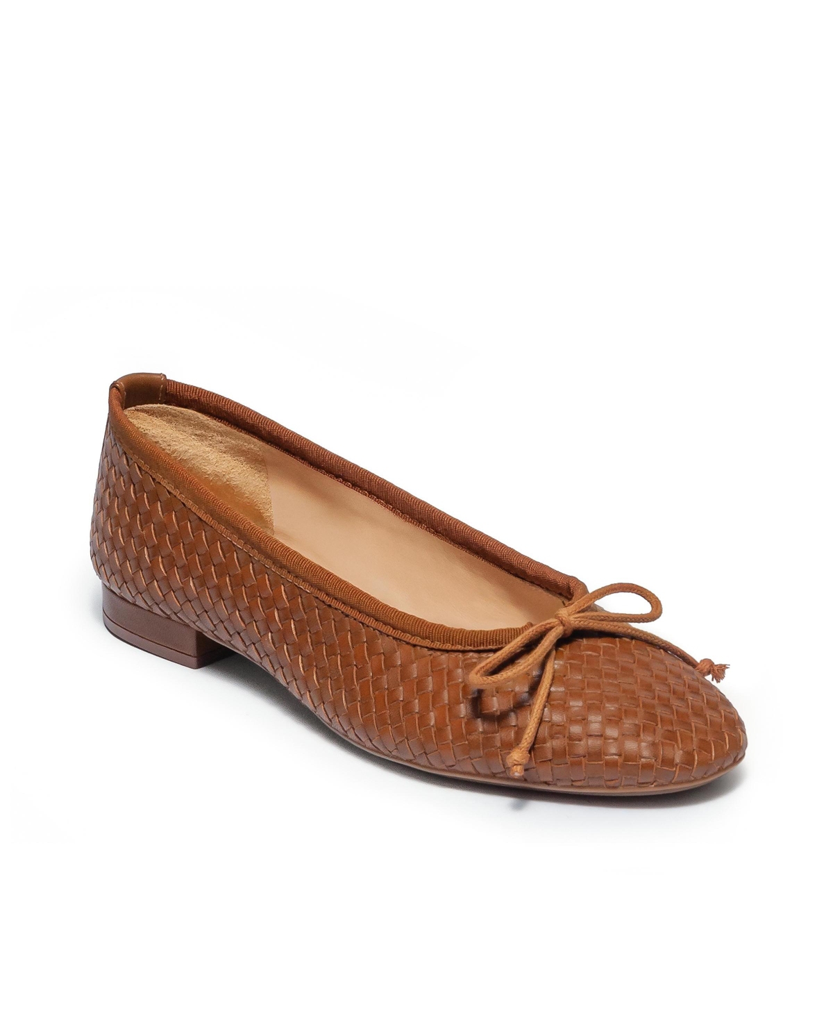 Click here for Bernardo Footwear Womens Blanche Woven Ballet Flat... prices