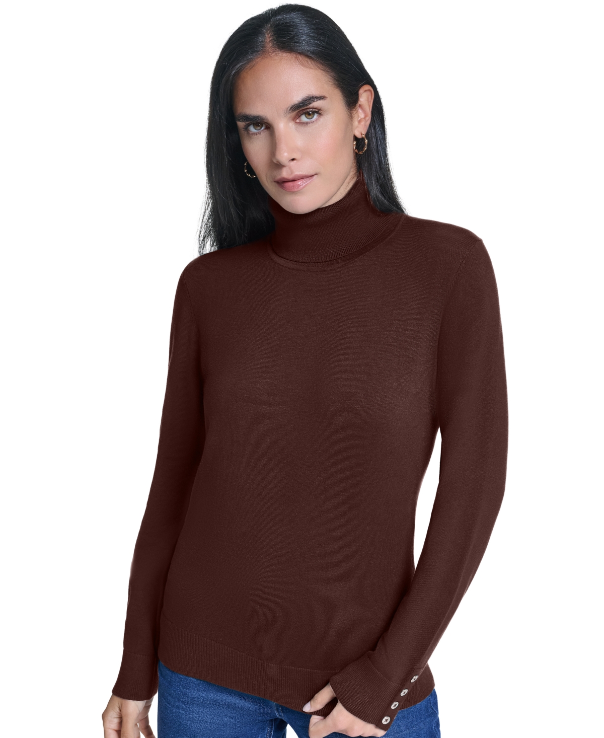 Click here for Nautica Womens Solid Long-Sleeve Turtleneck Sweate... prices