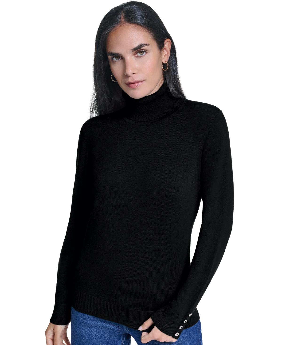 Click here for Nautica Womens Solid Long-Sleeve Turtleneck Sweate... prices