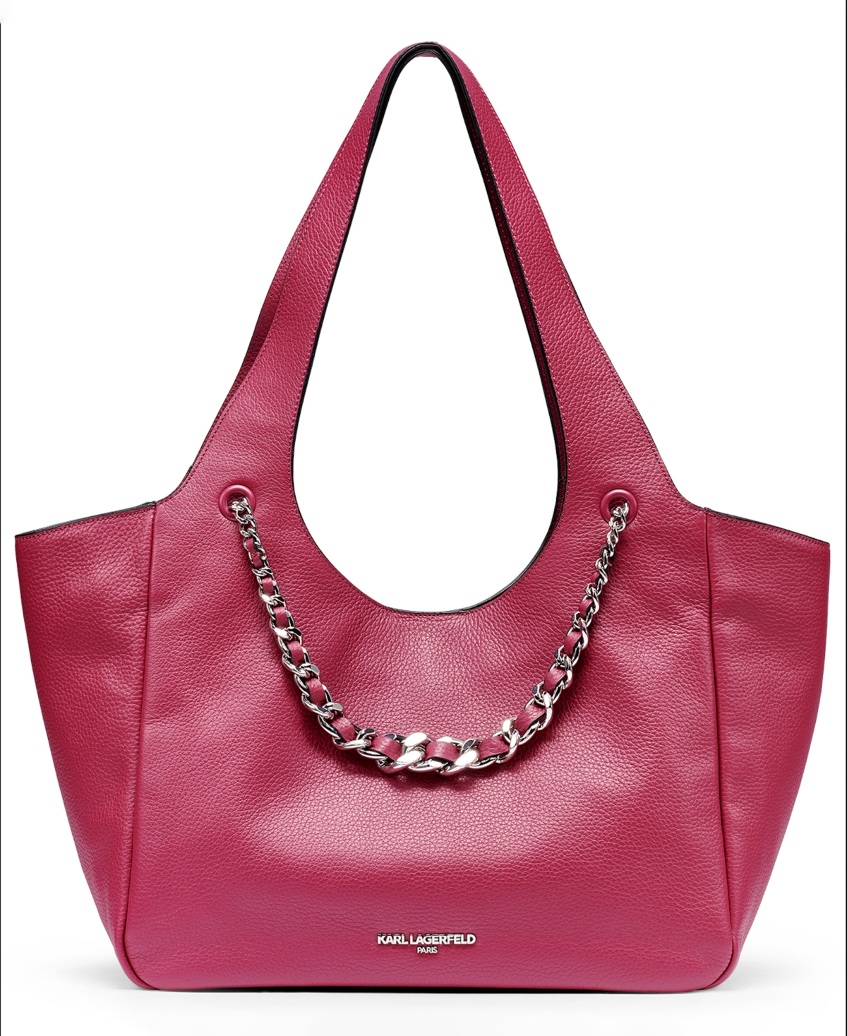 Click here for Karl Lagerfeld Paris Ina Leather Extra-Large Tote... prices