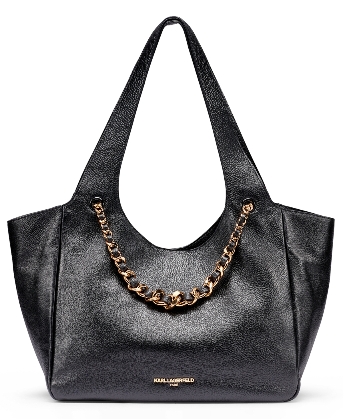 Click here for Karl Lagerfeld Paris Ina Leather Extra-Large Tote... prices