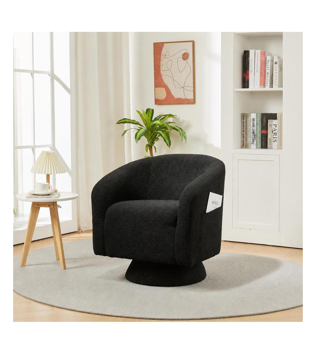 Click here for Swivel Accent Chair - 360degree(s) Barrel Armchair... prices