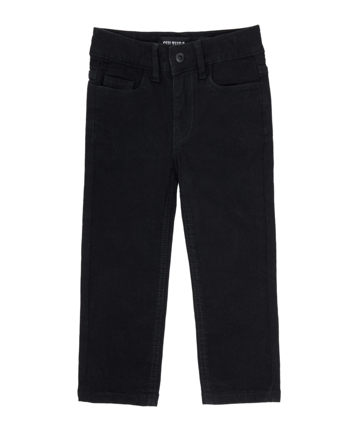 Click here for Cultura Toddler Boys 2T-4T Super Flex Jeans - Blac... prices