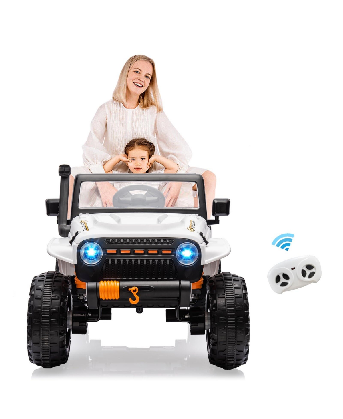 Click here for 24V Two-Seat Electric Ride-On Truck  Four 45W Moto... prices