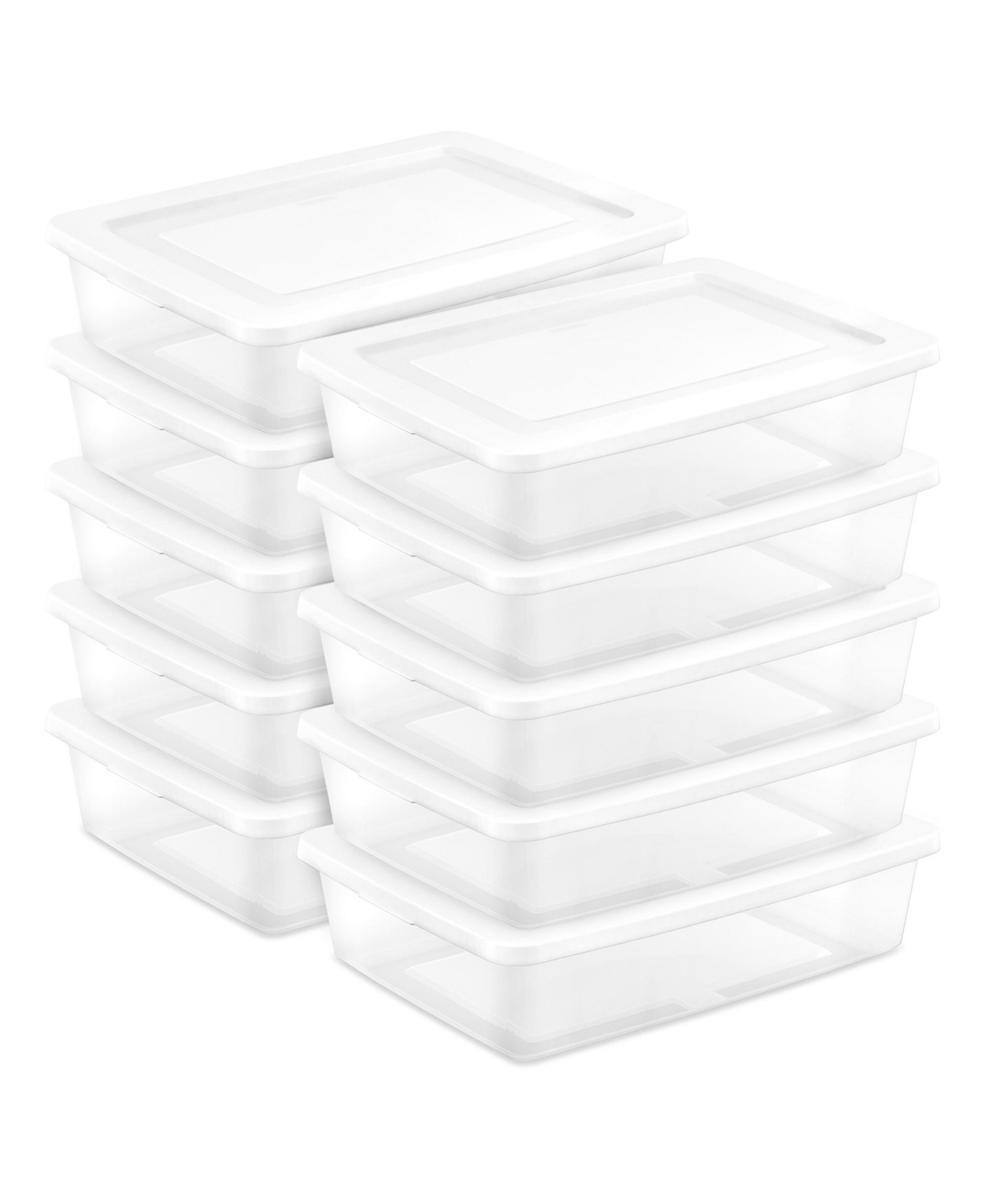 Click here for Sterilite 28 Qt Storage Box  Stackable Plastic Con... prices