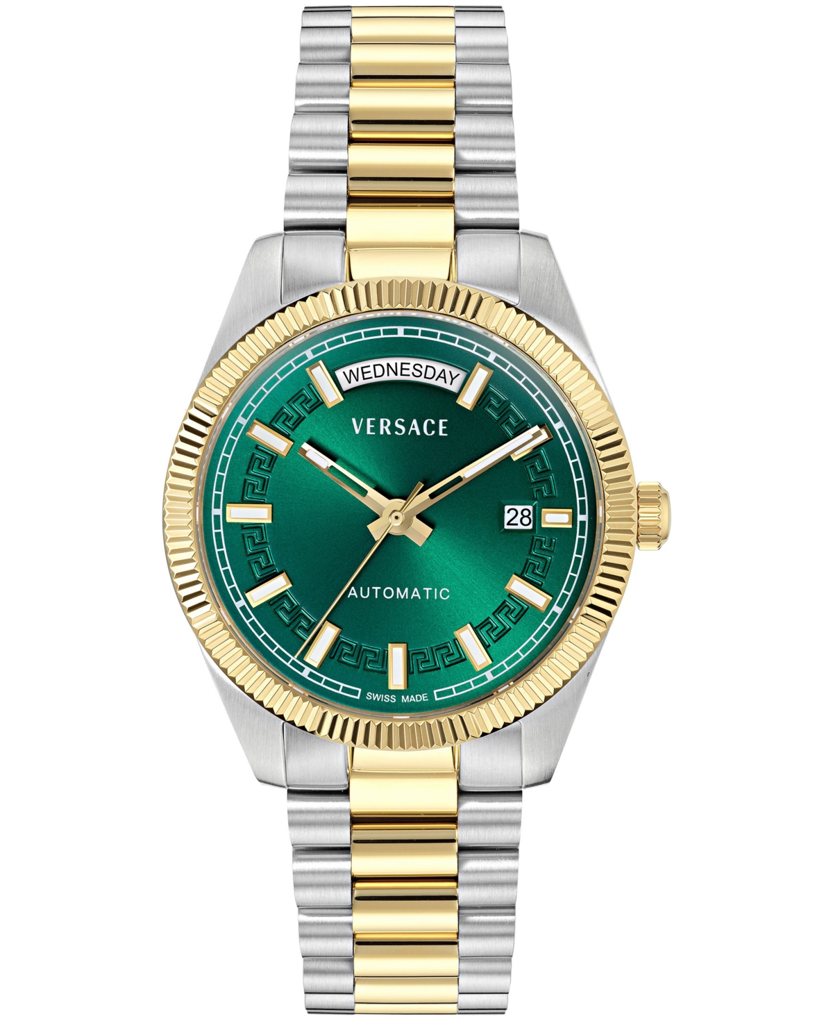 Click here for Versace Mens Millenyium Automatic Two-Tone Stainle... prices