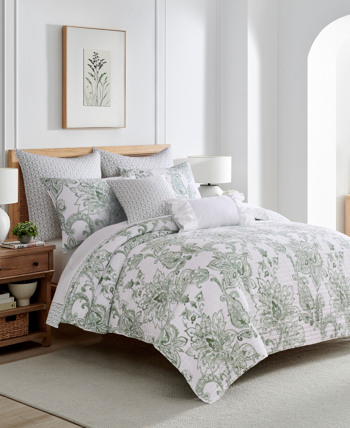 Click here for Levtex Bennett 2-Pc. Quilt Set  Twin - Sage prices
