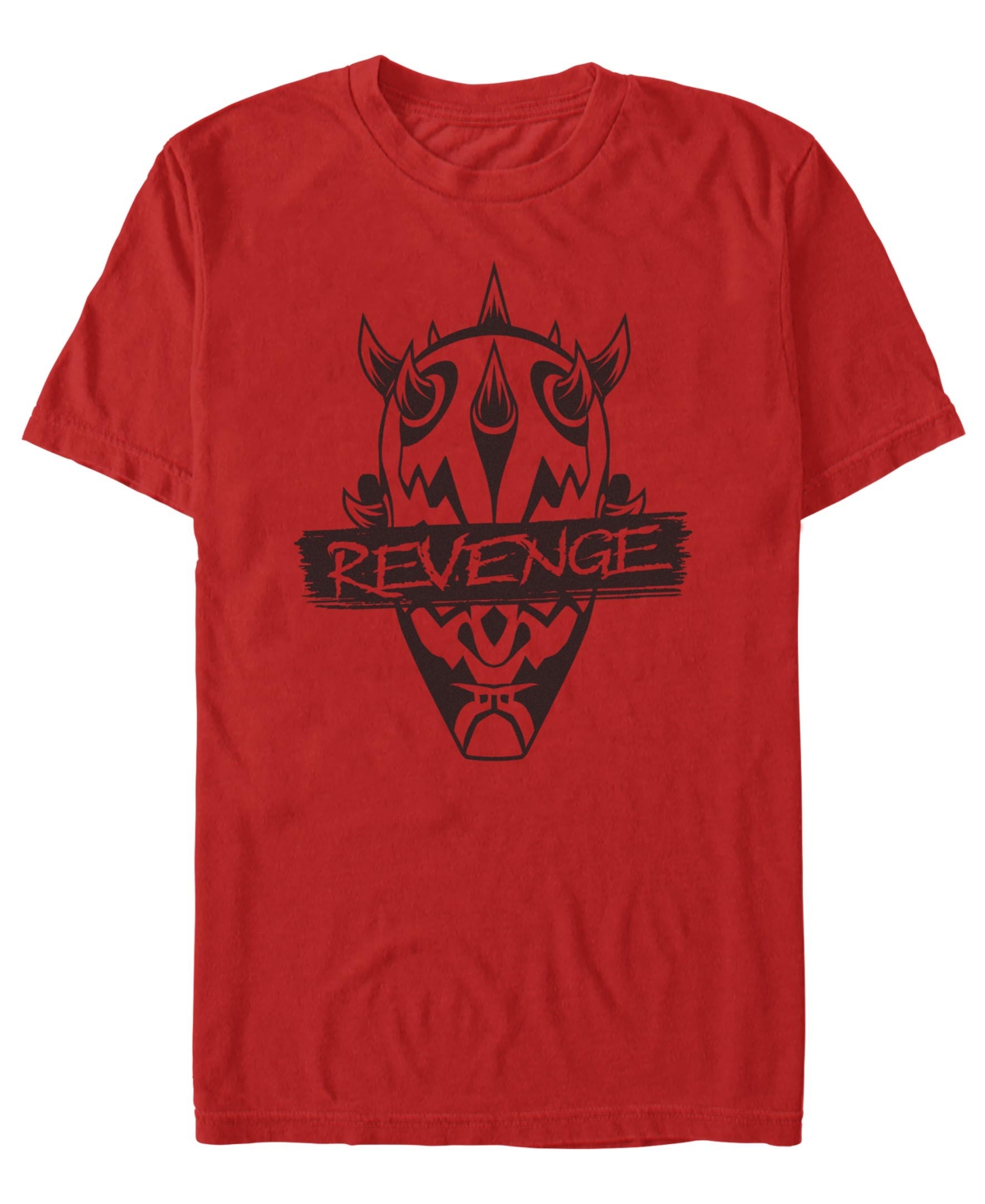 Click here for Fifth Sun Mens Revenge Face Graphic T-Shirt - Red prices