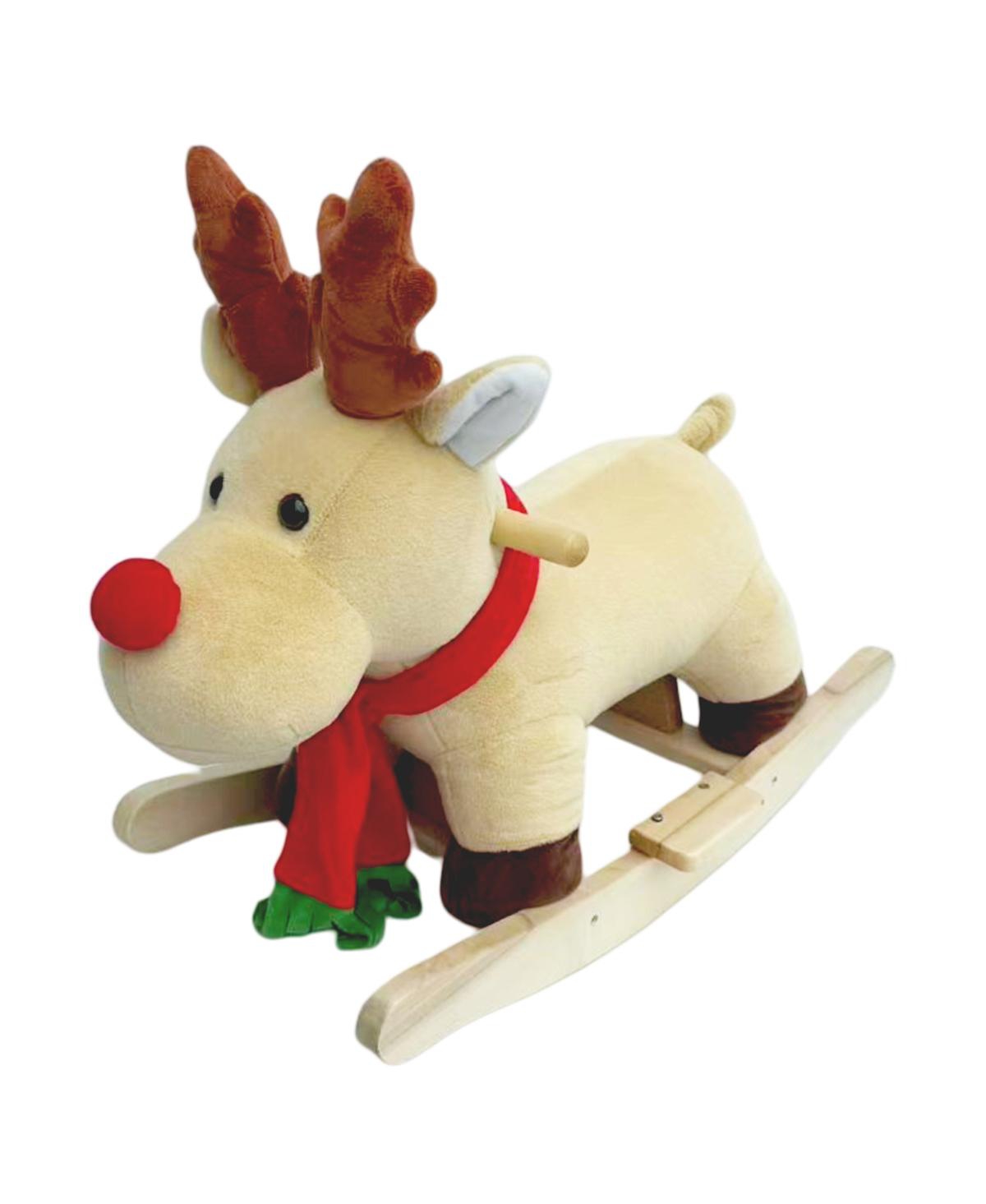 Click here for Yobtop Kids Plush Dinosaur Rocking Toy with Safety... prices